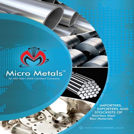 Micro Metals, Mumbai, Stainless Steel Pipes Tubes Bars & Inconel ...