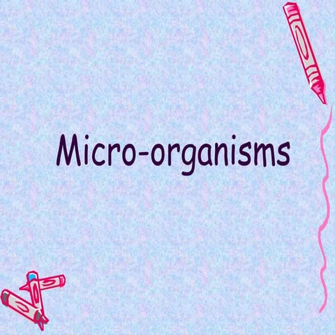 Micro organisms pics | PPT