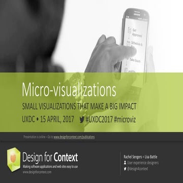 Micro-visualizations: Small Visualizations that Make a Big Impact | PDF ...