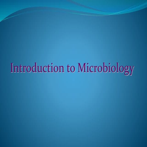 Microbiology ppt | PPTX