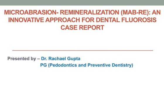 The avulsed tooth | PPT