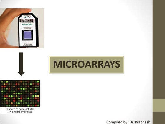 Protein micro array | PPTX
