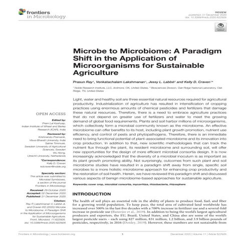 Ajayasree T. S. Seminar ppt (Microbiome engineering) | PPTX
