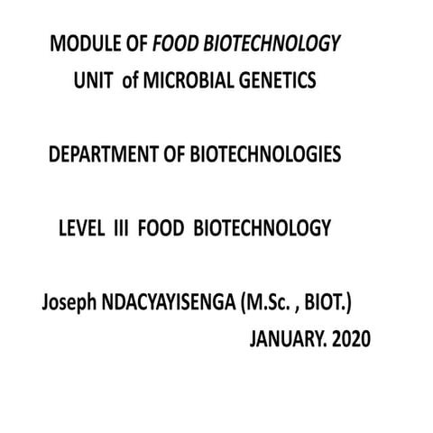 Microbial genetics notes | PPTX