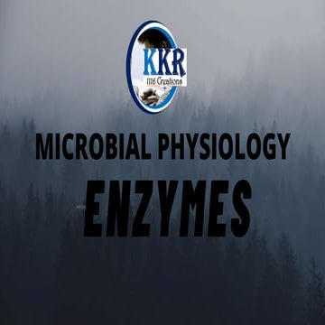 Microbial physiology enzymes | PPTX