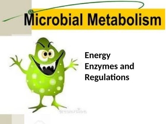 Introduction to metabolism | PPT