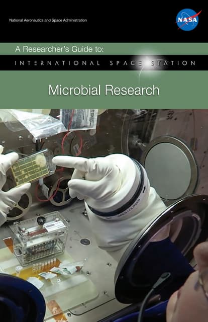 Space microbiology | PPTX