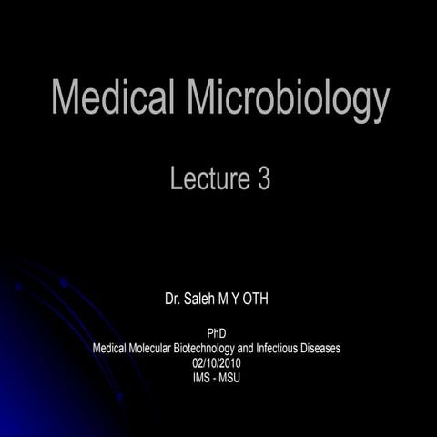 Microbiology lec3 | PPT