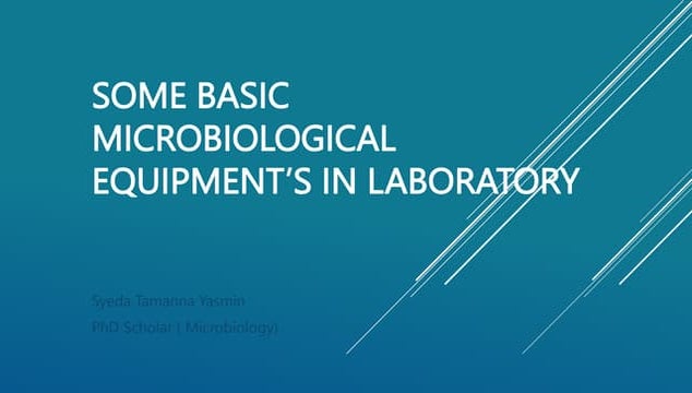 Microbiology Lab Equipment List