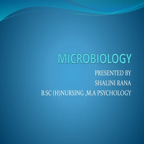 MICROBIOLOGY-bacteria and viruses....... | PPTX | Biological Sciences ...