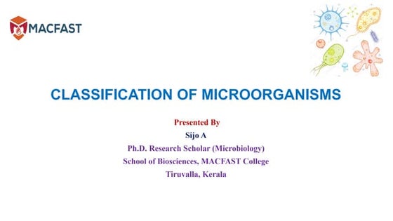 Introduction to Microbial Diversity | PPTX