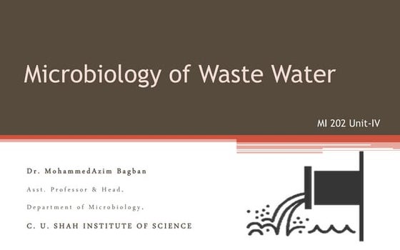 Routine analysis of wastewaters quality parameters | PPT