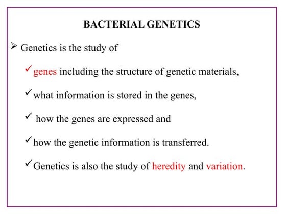 Microbial Genetics: Transformation, Transduction, Conjugation, Plasmids ...