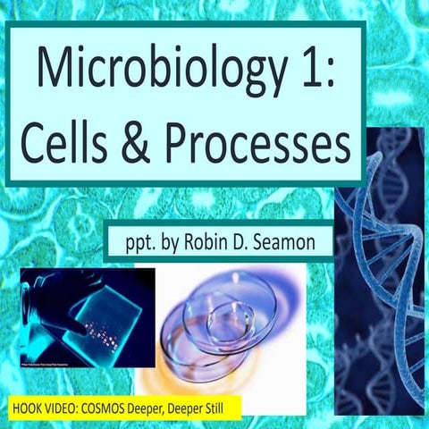 Microbiology1 cells & processes new | PPTX