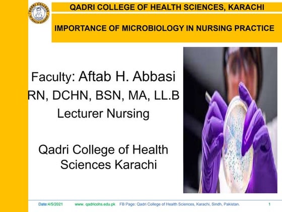Microbiology Introduction For Nursing Students | PPT