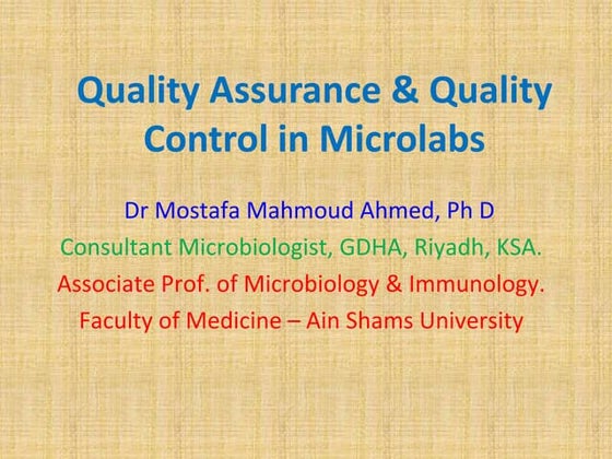 Designing a Microbiology laboratory | PPT