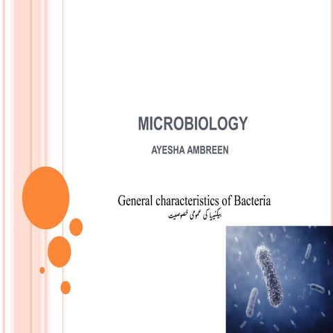 Microbiology lecture 2 | PPT