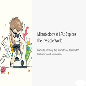 Microbiology LPU.pptx lovely professional university | PPT