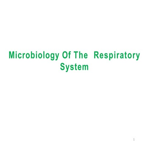Microbiology Of The Respiratory System 2023.pdf
