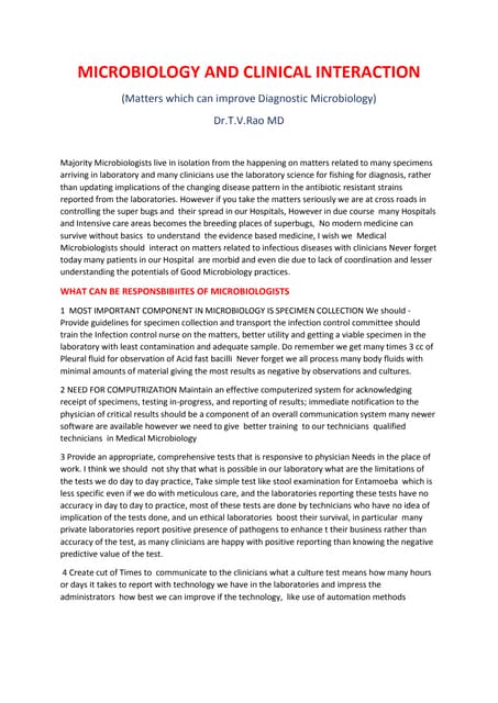 Microbiology importance in nursing | PPTX