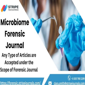 International Journal of Microbiome Forensic | PPT