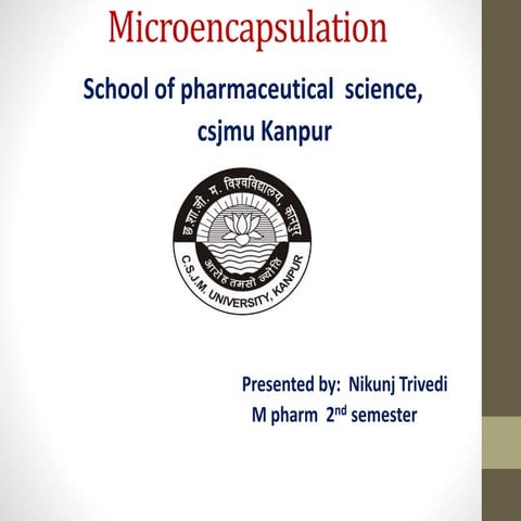 Microcapsulation slide3 | PPT