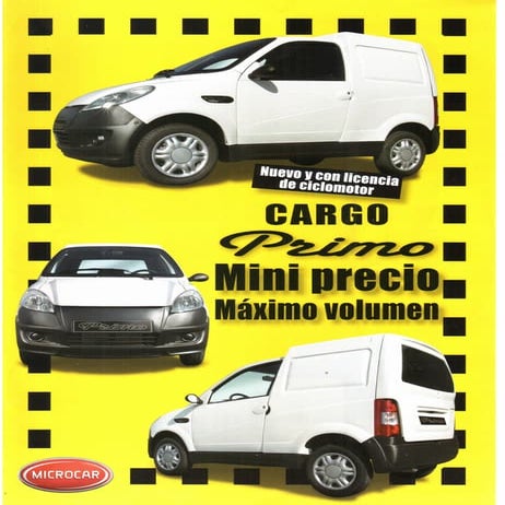 Microcar Cargo COCHE SIN CARNET | PDF