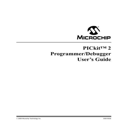 Microchip technology kit2 tutorial | PDF