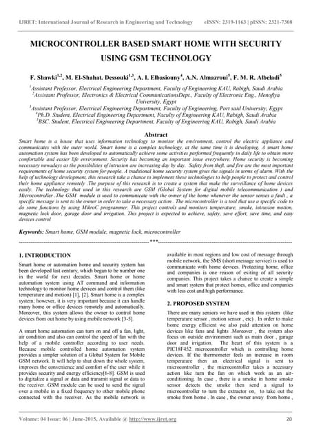 Automatic green house monitioring and controlling system | PDF