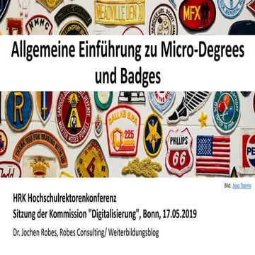 Allgemeine Einführung zu Microdegrees und Badges | PDF