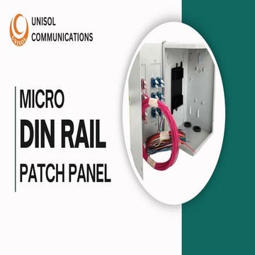 12 port MICRO DIN RAIL patch panel fiber optic | PDF