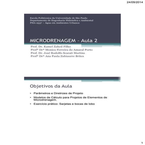 Microdrenagem aula 2 4 (1) | PDF