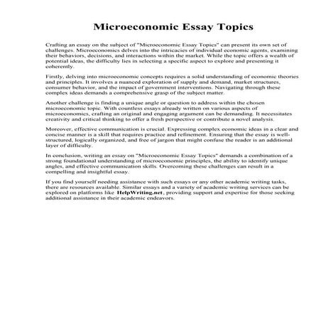 Economic Essay Topics.pdf