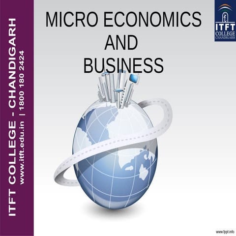 ITFT - Micro economics and business | PPT