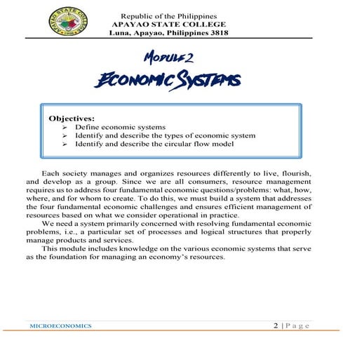 Microeconomics module 2 | PDF