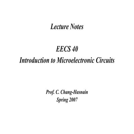 Micro Electronics -Notes.pdf