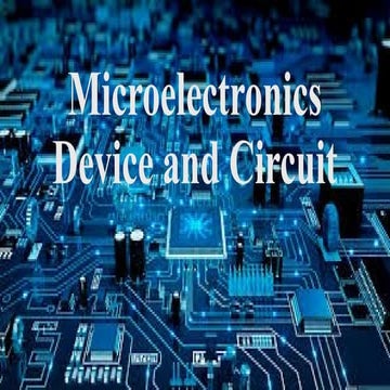 Microelectronics Device and Circuit 1.pptx