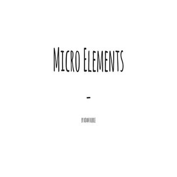 Micro elements - Media Studies AS level | PPTX
