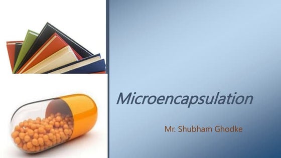 Microencapsulation_000 | PPT