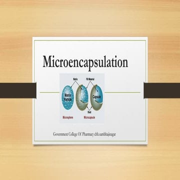 Microencapsulation 14-20.pptxsstudywith. | PPTX