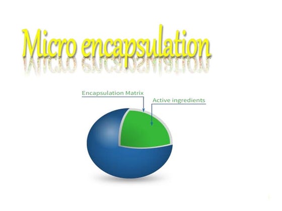 encapsulation material | PPTX