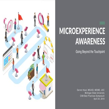Microexperience Awareness: Going Beyond the Touchpoint | PDF
