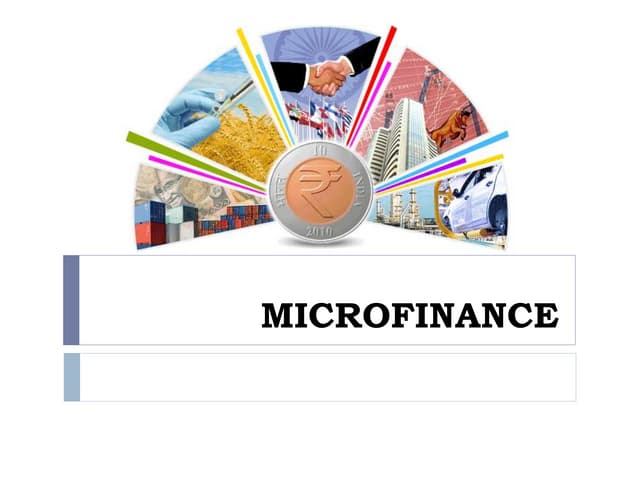 microfinance models | PPTX