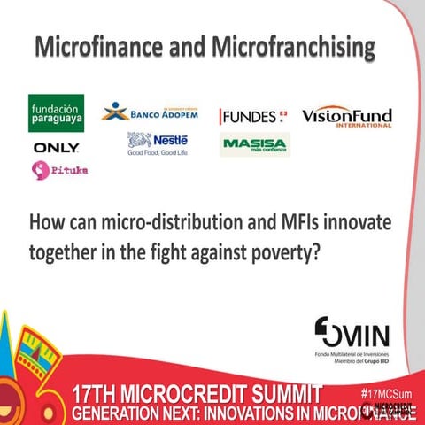 Microfinance and microfranchising | PPT