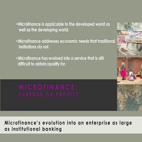 MicrofinanceSlidePT | PPTX
