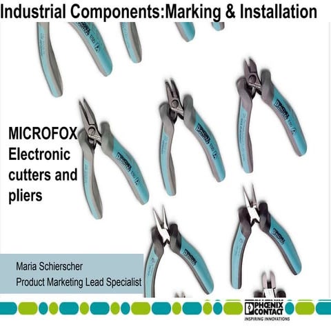 Small Electronic Plier Hand Tools by Phoenix Contact | PPTX