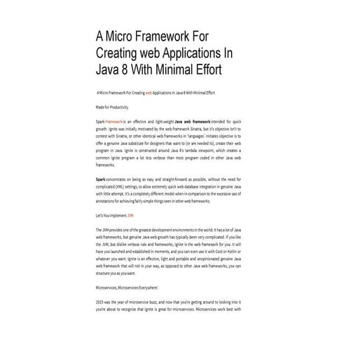 A brief Overview of Java | PPT