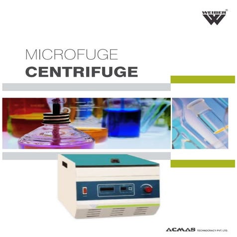 Microfuge Centrifuge by ACMAS Technologies Pvt Ltd. | PDF