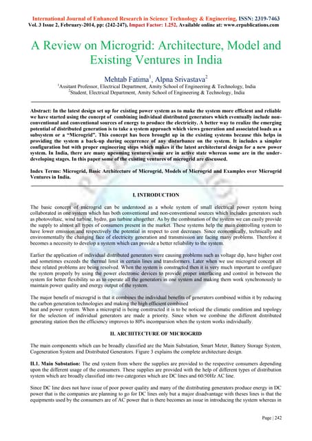 Microgrid Review Pdf