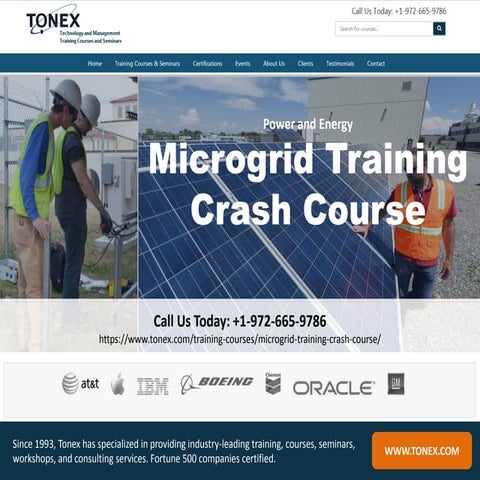 Microgrid Training Crash Course | PPTX